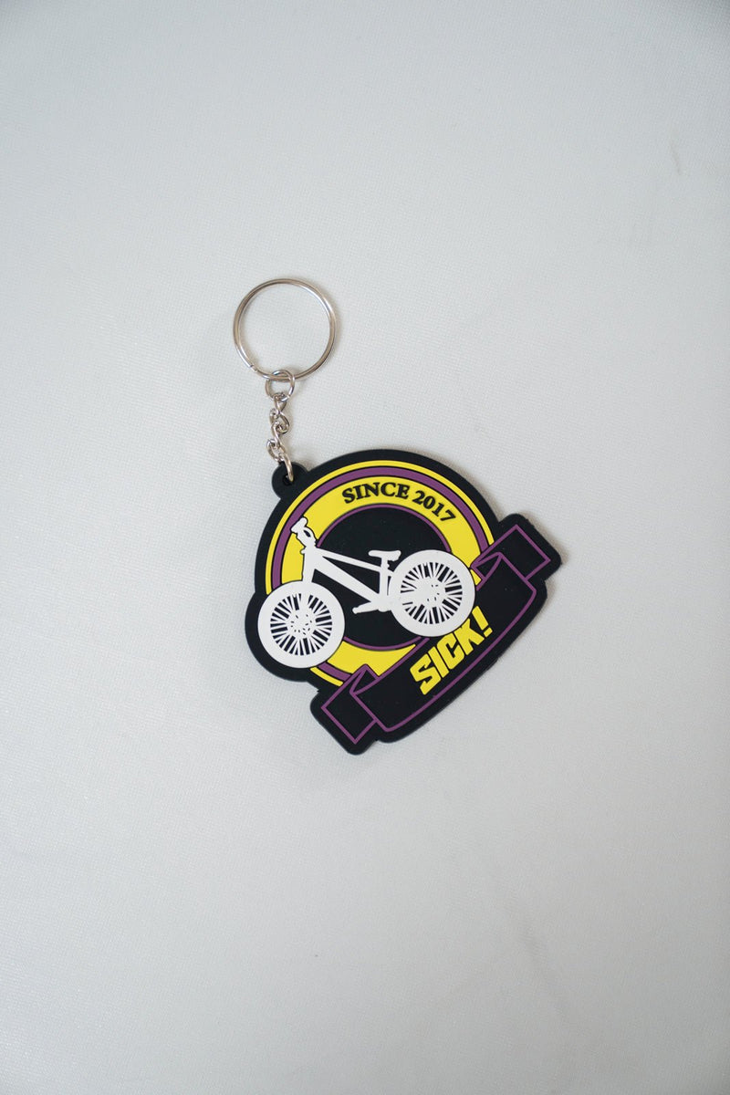 SICK! Keychain "Emblem Neon" – Sick by Fabio Wibmer