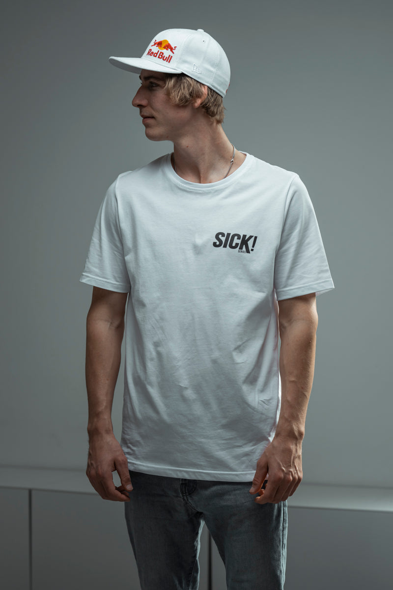 Sick Series Classic T - Shirt: Mini Logo Edition WHITE – Sick by Fabio ...