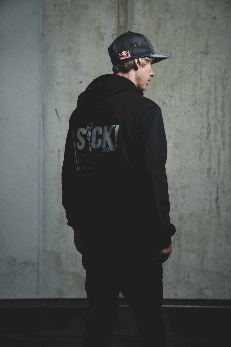 Sick Series X Masters of Dirt: Hoodie Black – Sick by Fabio Wibmer