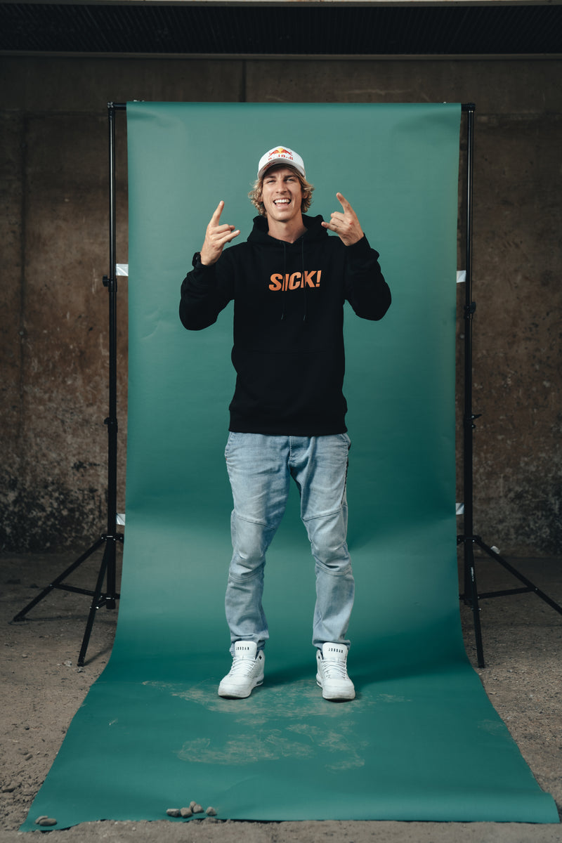 Sick Classic Hoodie "Orange Edition" – Sick by Fabio Wibmer